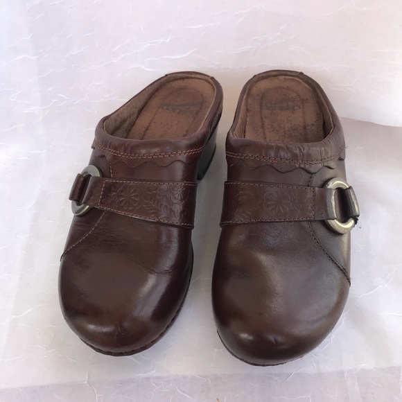 Dansko | Shoes | Dansko Mules Size 38 Brown Color Leather2heels | Poshmark